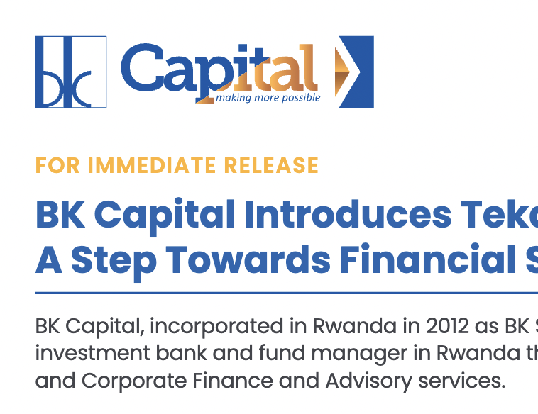 Tekana Personal Pension Scheme - BK Capital